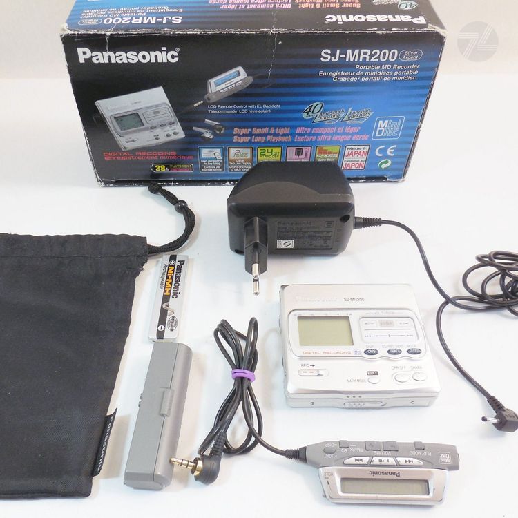 MiniDisc Player Recorder PANASONIC OVP (Gebraucht) in Wetzikon ZH für ...