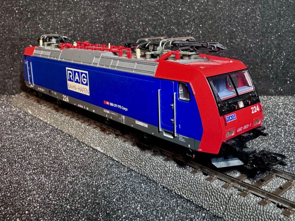 Märklin H0 Digital Serie 483 SBB/REG Re 482 003-1 mit OVP (Gebraucht ...