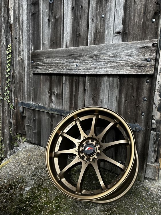1 Set (4stk) Japan Racing JR-05 // 9.5x18 // 5x100/5x114.3 (Neu und ...