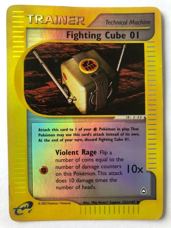 Fighting Cube 01 - Aquapolis - Pokemon (Gebraucht) in Nussbaumen AG für ...