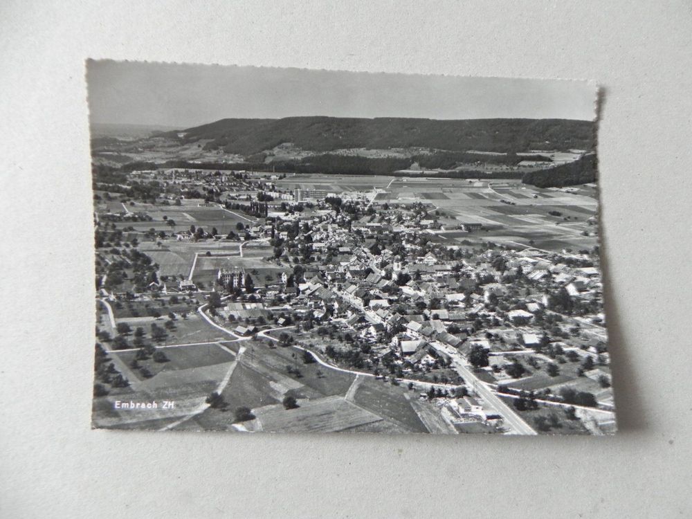 Karte Embrach ZH Flugansicht 1968 (Gebraucht) in Siebnen für CHF 17 ...