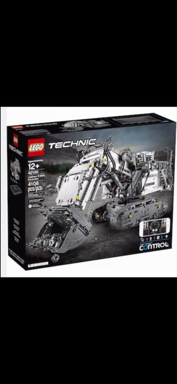 Lego Technic Bagger Liebherr R 9800 Art. 42100 (Neu und ...