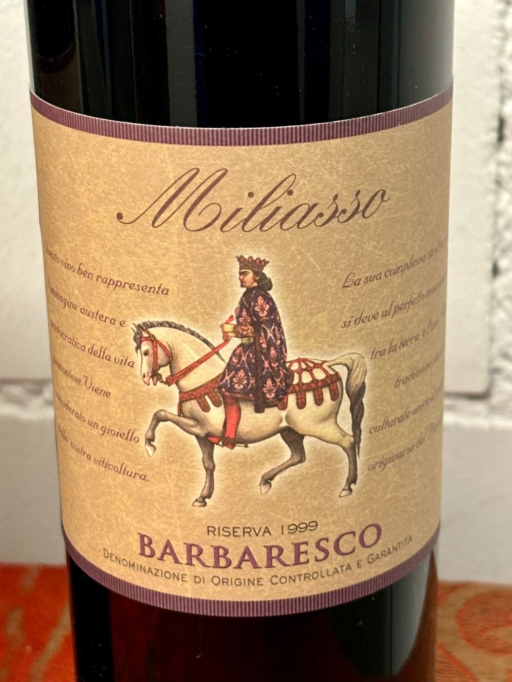 💚 💚 6 x 1999er Miliasso Barbaresco Riserva 💚 CH NACHLASS (Neu (gemäss Beschreibung)) in ...