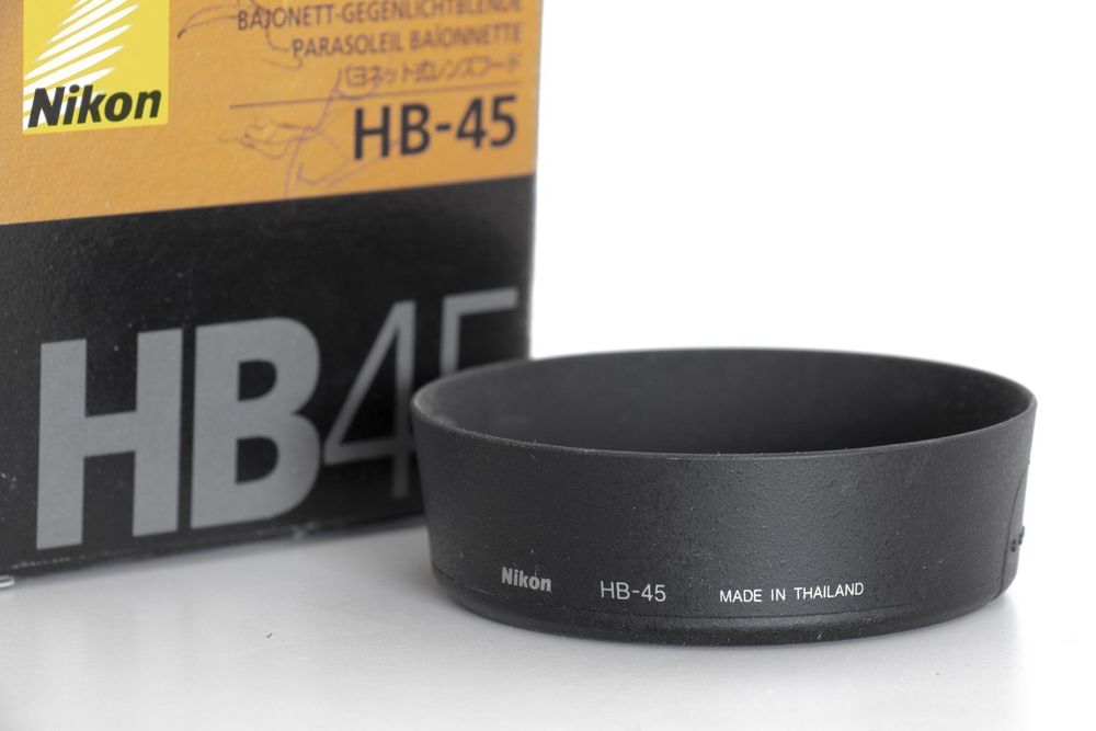 NIKON HB-45 Gegenlichtblende Sonneblende Lens Hood HB45 (Gebraucht) in ...