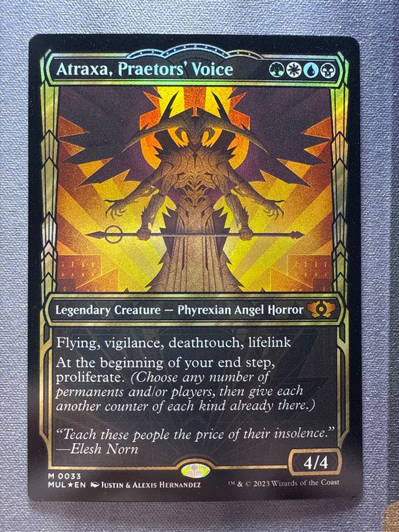 Atraxa, Praetors‘ Voice FOIL 0033 Multiverse Legends | Kaufen auf Ricardo