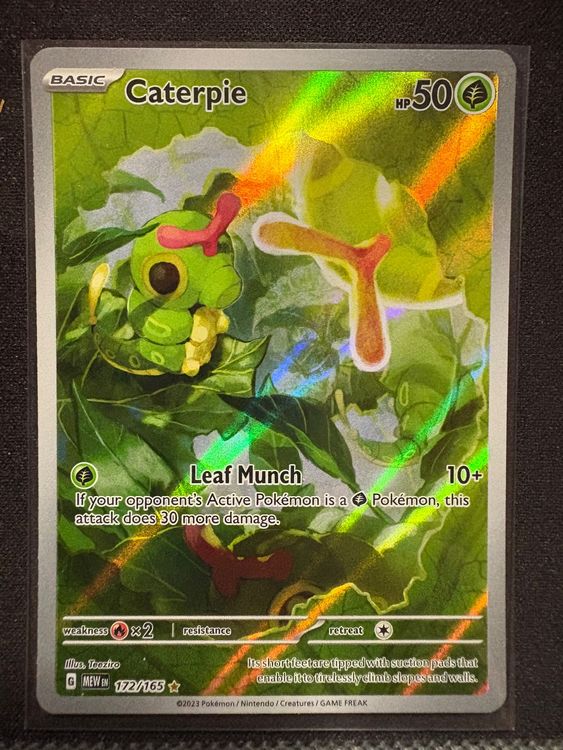 Caterpie #172 Pokemon Scarlet & Violet 151 (Neu (gemäss Beschreibung ...
