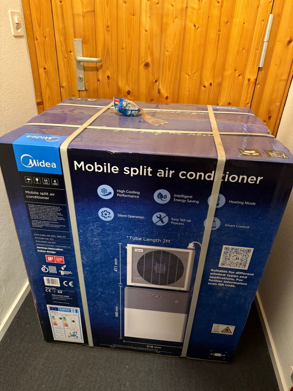 Midea Porta Split Air Conditioner / Klima Portasplit (Neu und ...