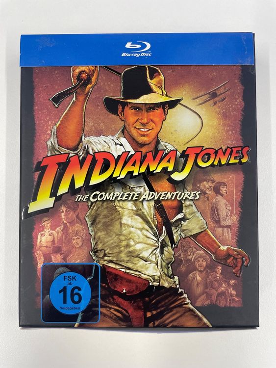 Bluray Indiana Jones 4-Filme-Box (Gebraucht) in Schötz für CHF 15 – mit ...