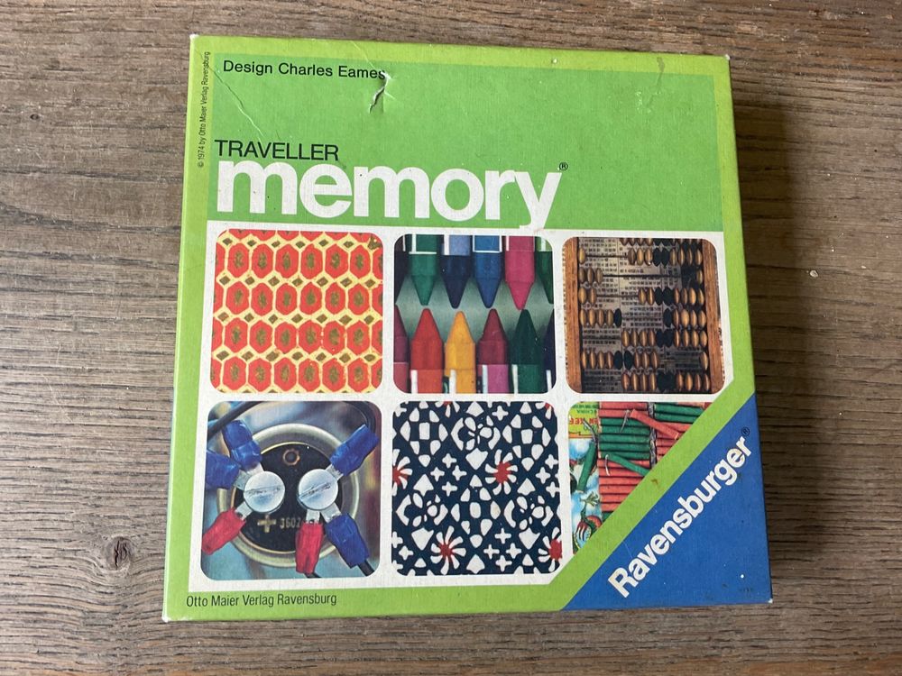 Ravensburger Memory Design Charles Eames Spiel Lernspiel (Gebraucht) in für CHF 18 – mit ...