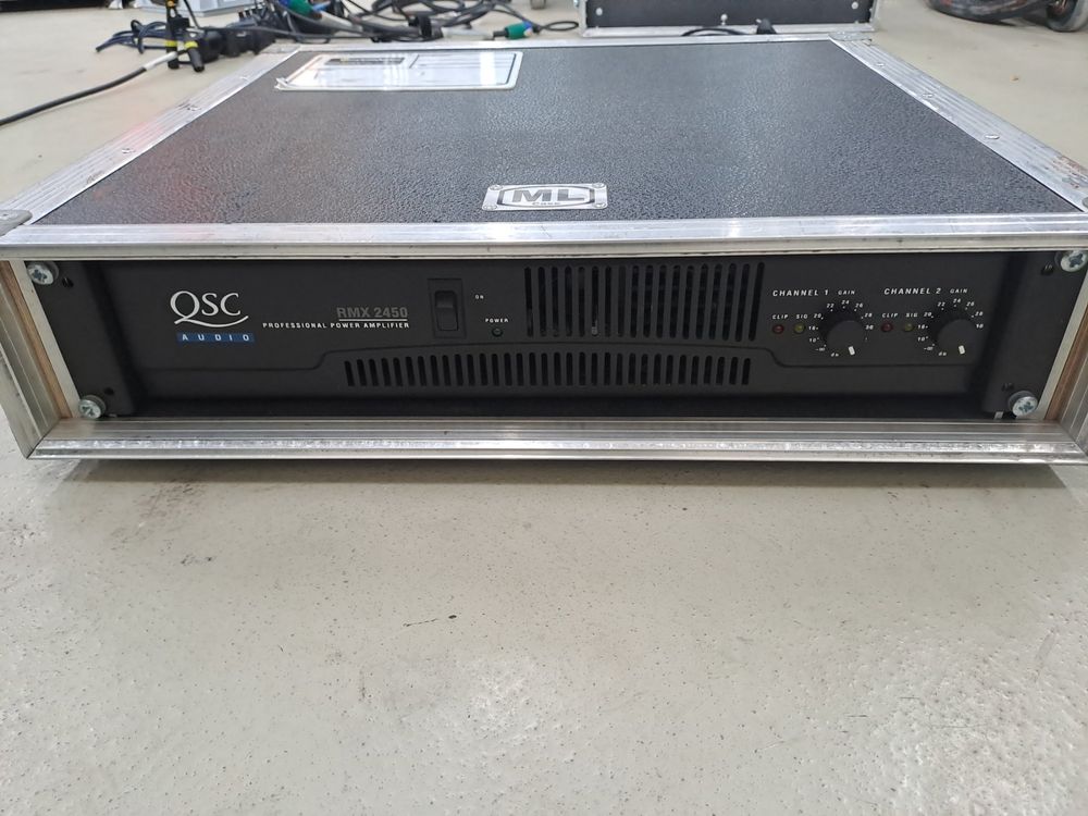 QSC Audio RMX 2450 Professional Power Amplifier (Gebraucht) in Ermensee ...