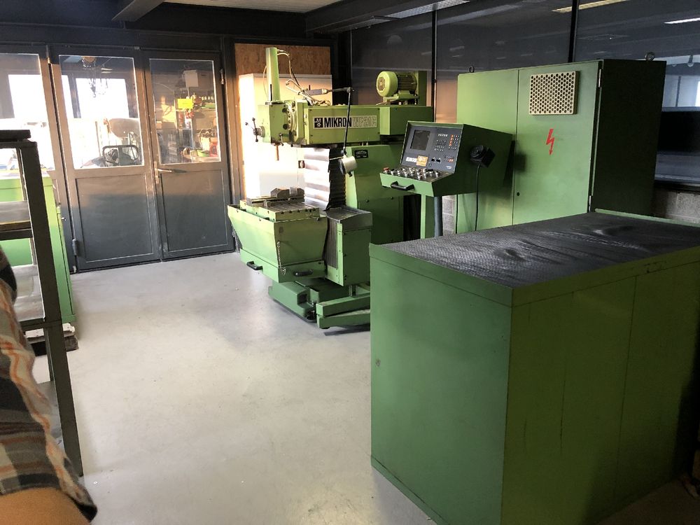 Mikron WF 21C-150TNC CNC Fraesmaschine - mit viel Zubehör (Gebraucht ...