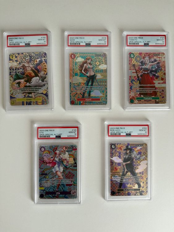 One Piece OP05 EN SP‘s PSA 10 (Nuovo (secondo la descrizione)) a ...