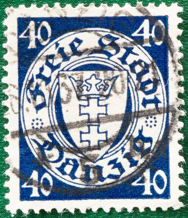GdanskBriefmarke / Francobollo di Danzica ab 1 CHF !!! (Gebraucht) in Chiasso für CHF 1 – mit ...