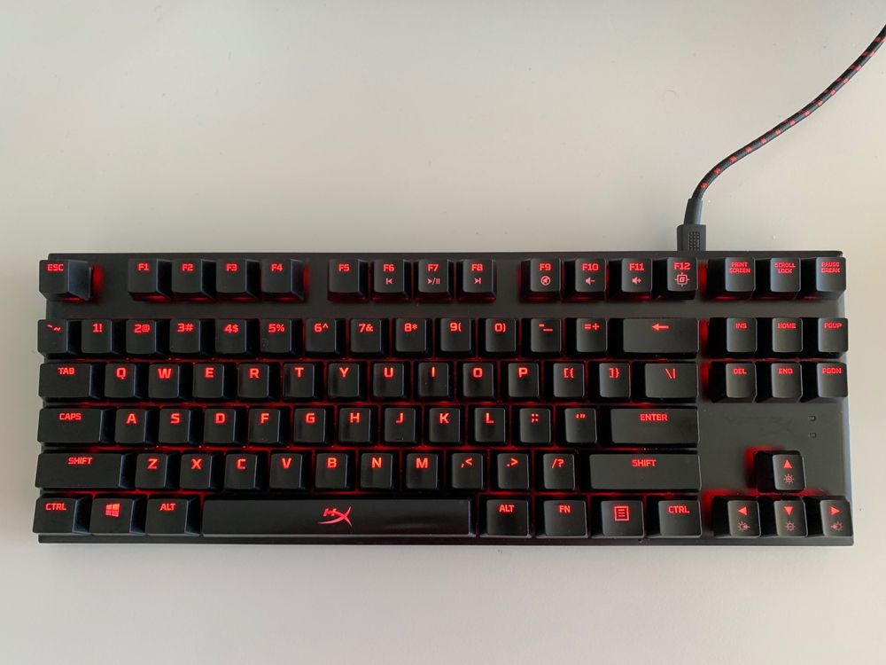 HyperX Alloy FPS Pro Mechanical Keyboard Cherry Red QWERTY (Gebraucht ...