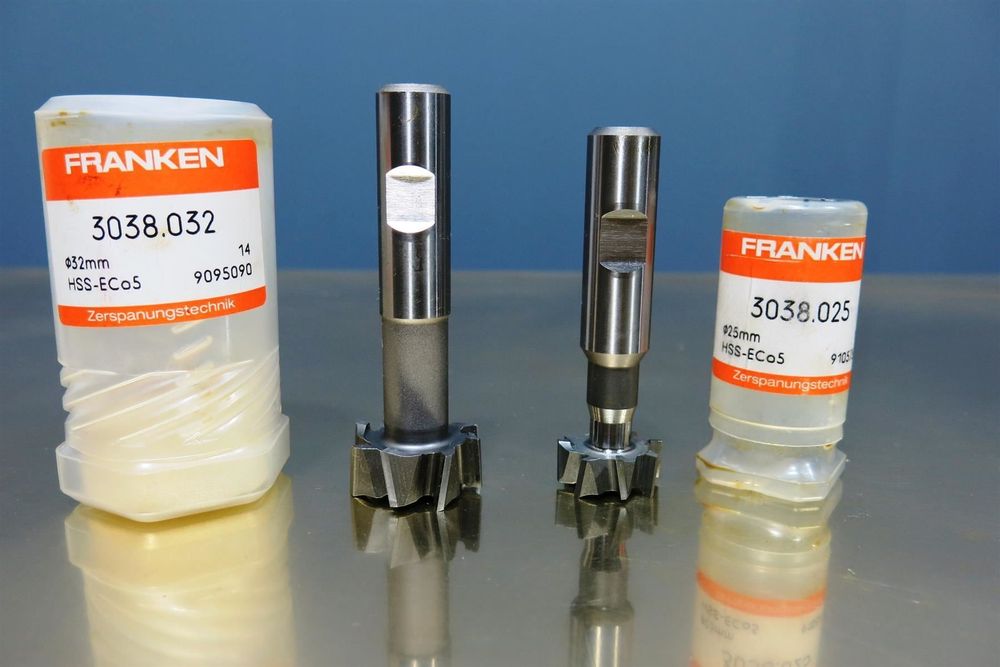 2x T-Nutenfräser Franken 25 & 32mm (Gebraucht) in Laufenburg für CHF ...