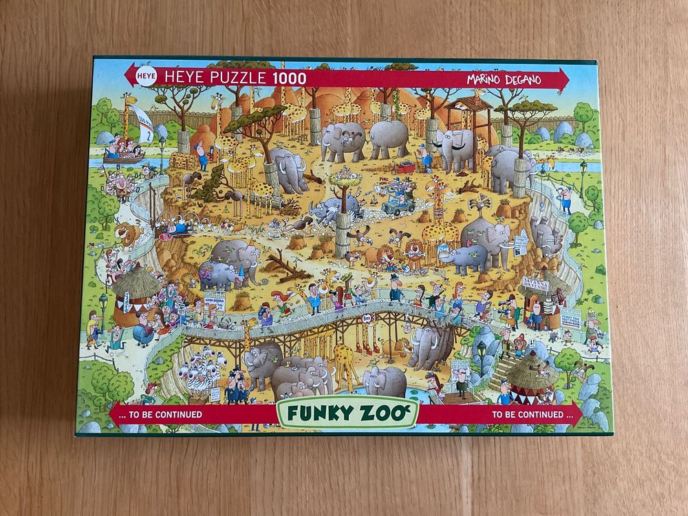 Funky Zoo - African Habits - 1000 Teile (Gebraucht) in Neuenkirch für ...