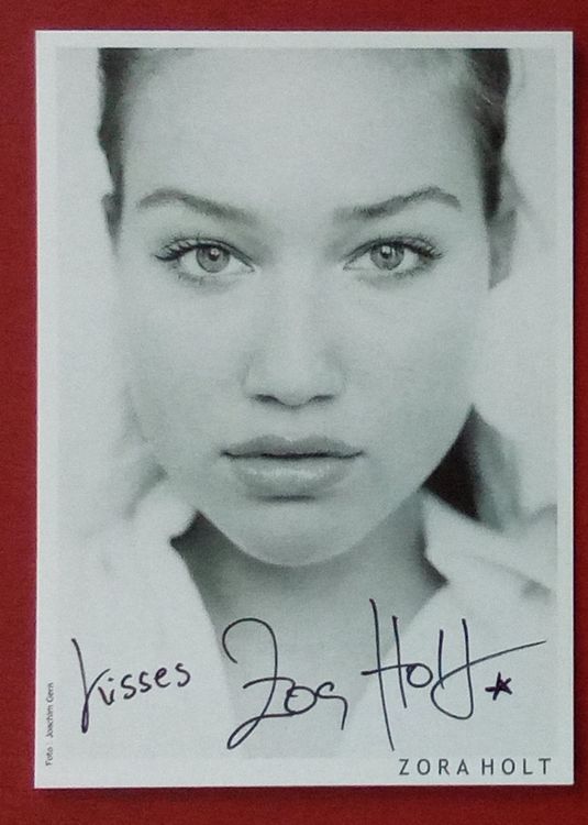 Zora Holt Autogramm signiert Fotopostkarte 10x15cm (Gebraucht) in ...
