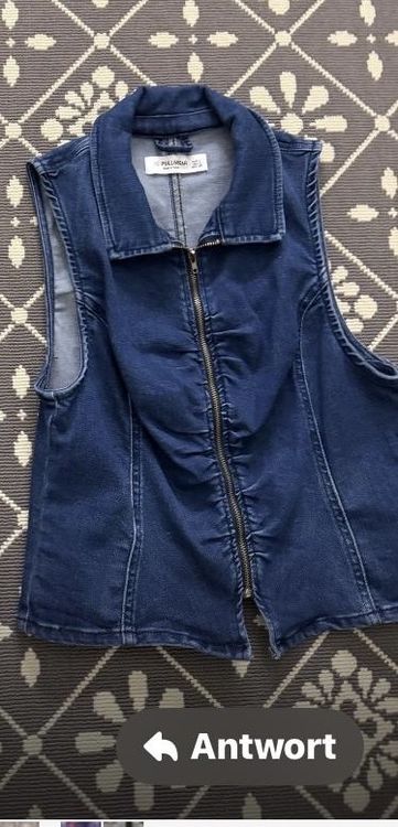 Trend Pull&Bear Jeansweste / Gilet - Top Zustand, M NEU (Neu (gemäss ...