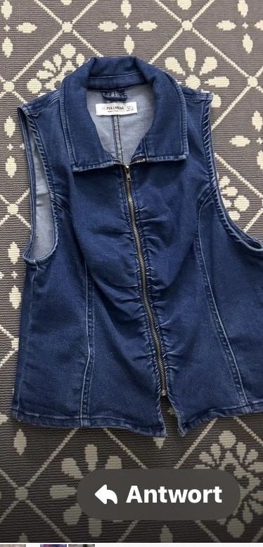 Trend Pull&Bear Jeansweste / Gilet - Top Zustand, M NEU (Neu (gemäss ...
