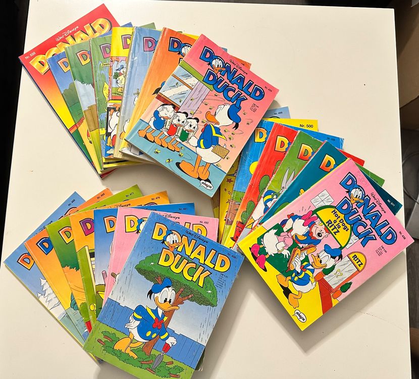 22er Lot DONALD DUCK Taschenbücher gemäss Fotos | Kaufen auf Ricardo