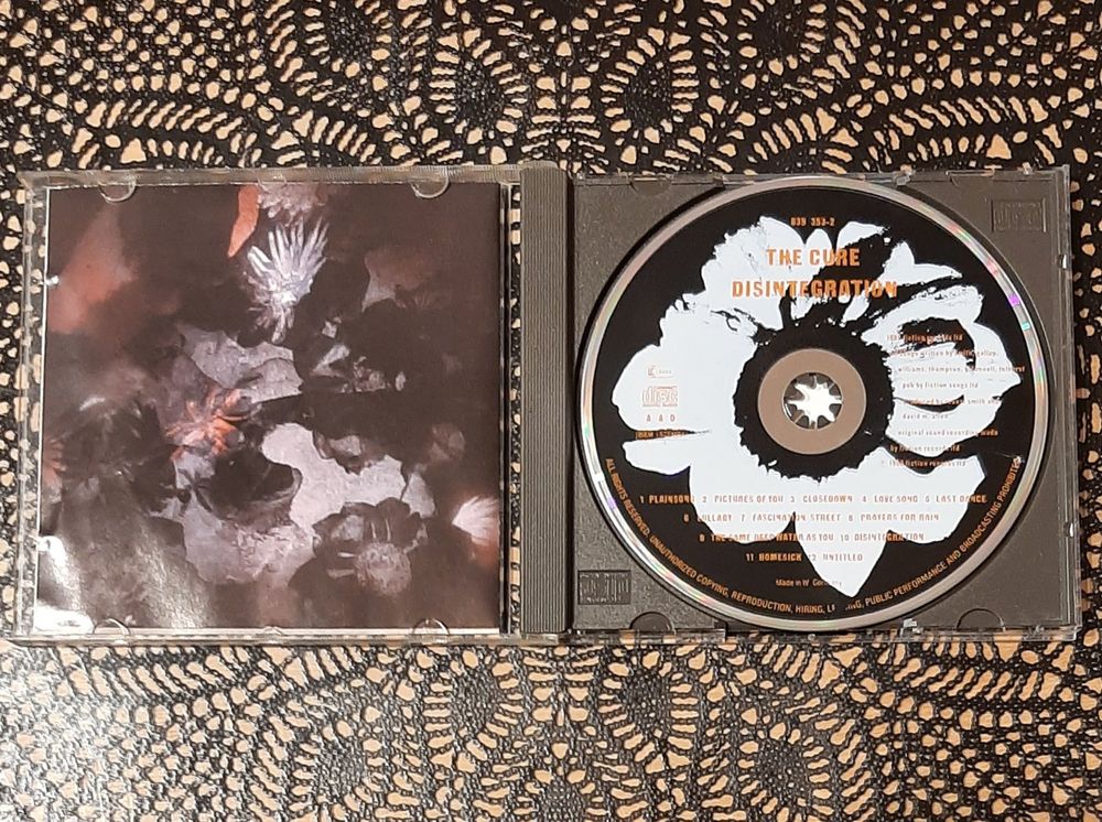 The Cure - Disintegration, UK New Wave CD Album 1989 (Gebraucht) in ...