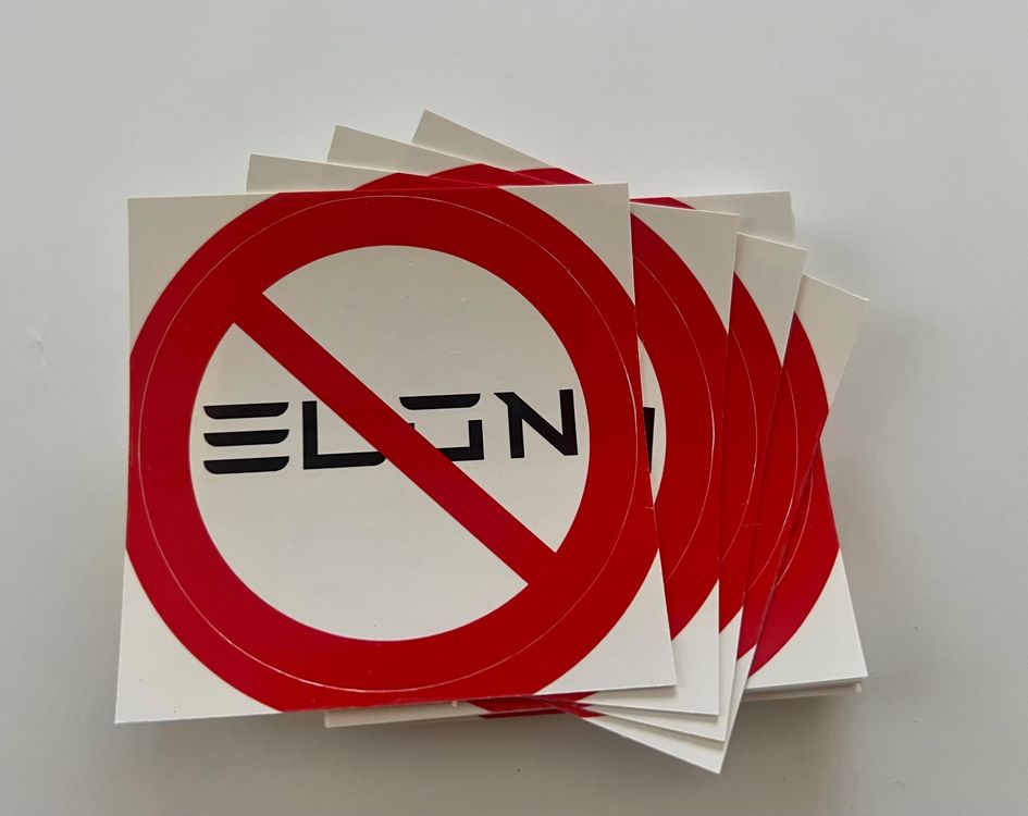 Anti Elon Sticker, rund 7.5cm | Kaufen auf Ricardo