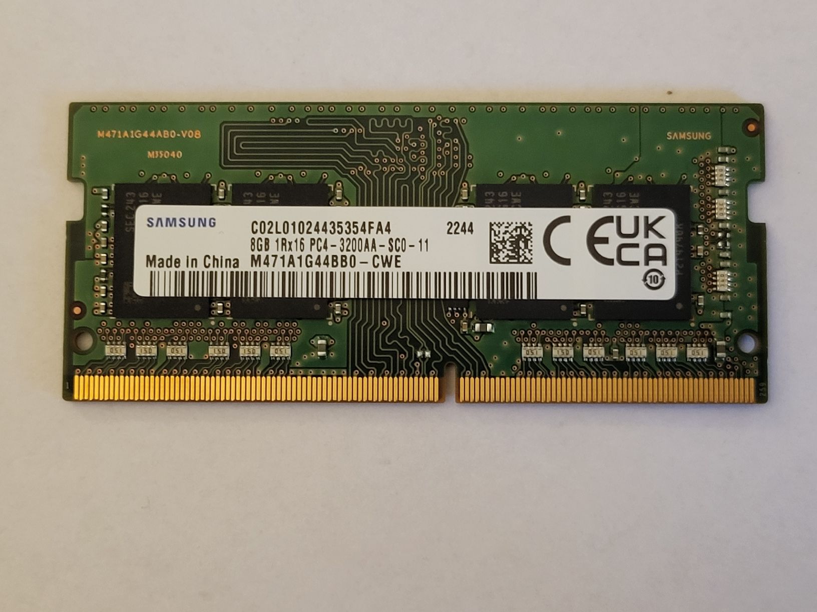 Samsung 8GB RAM DDR4 3200 für Lenovo (D'occasion) à Arbon pour CHF 5 ...