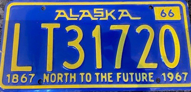 US Nummernschild Alaska 1966 Sammler | Kaufen auf Ricardo