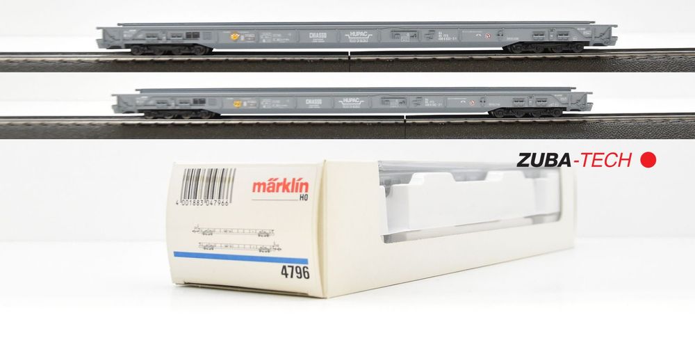 Märklin 4796 RoLa-Wagen SBB Hupac, H0 WS mit OVP | Kaufen auf Ricardo