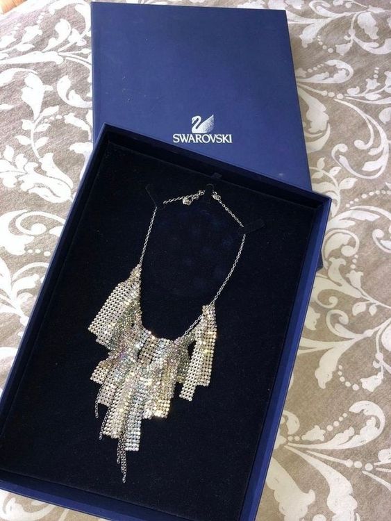 Swarovski Statement Kette Neu & original | Kaufen auf Ricardo
