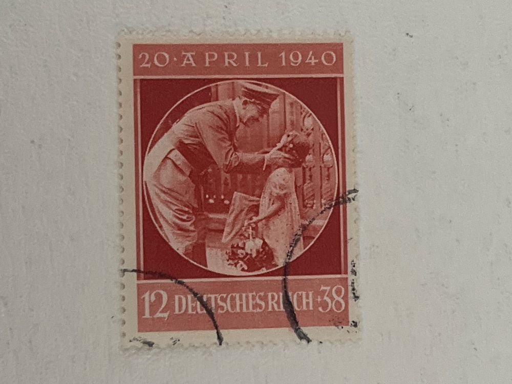 DR - Deutsche Reich / 3° Reich / Briefmarke (Gebraucht) in Chiasso für ...