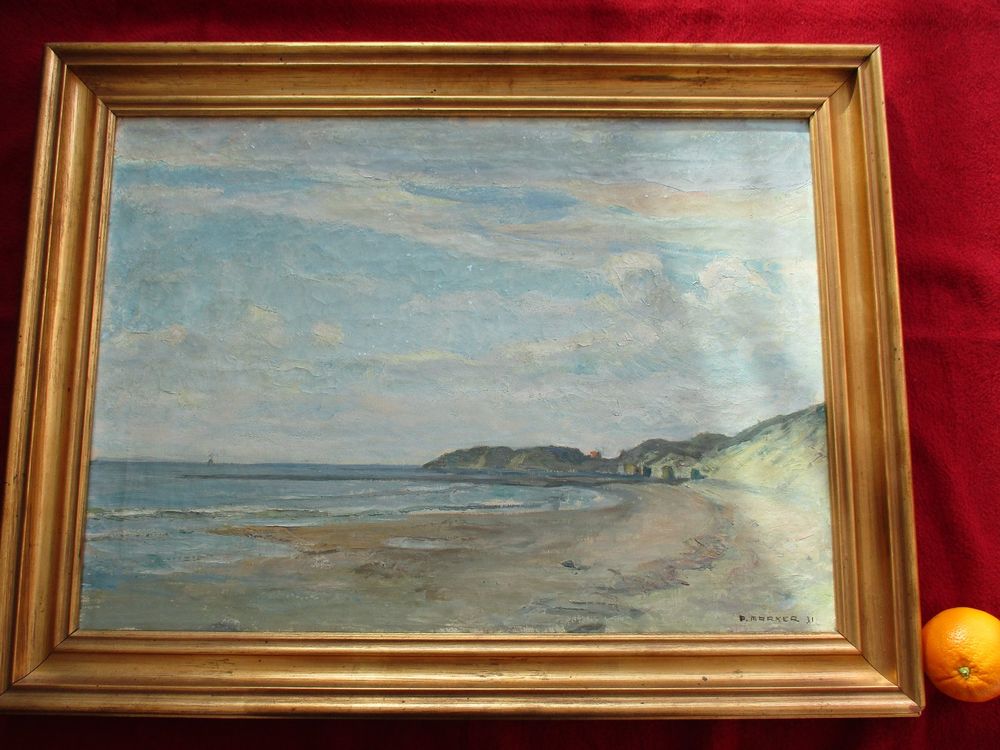 Alfred Marxer 1876 - 1945 CH, grosses Oelgemälde von 1931 (Gebraucht ...