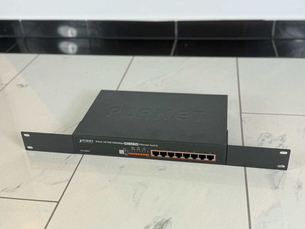 Planet 8-Port 10/100/1000 Mbps 802.3at PoE Ethernet Switch | Kaufen auf ...