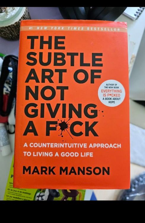 Book Mark Manson English | Kaufen auf Ricardo