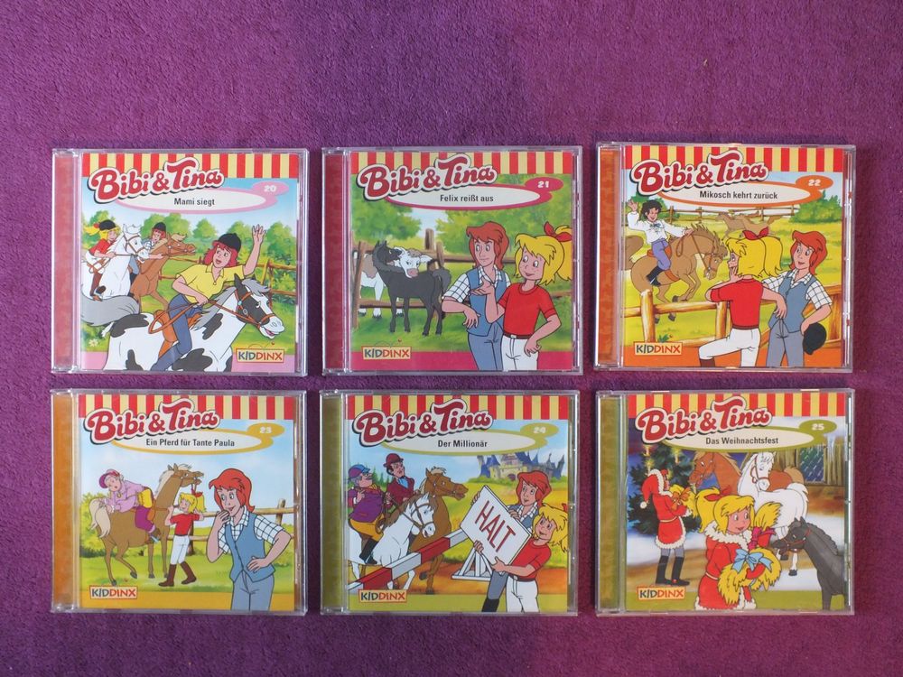 6 - Bibi & Tina - Hörspiel - CD´s (Gebraucht) in Müllheim Dorf für CHF ...