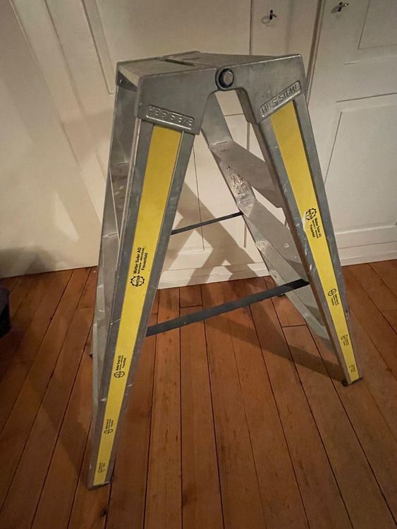 HB Systeme Typ 200 Doppelstufenleiter / Bockleiter Alu (Gebraucht) in ...