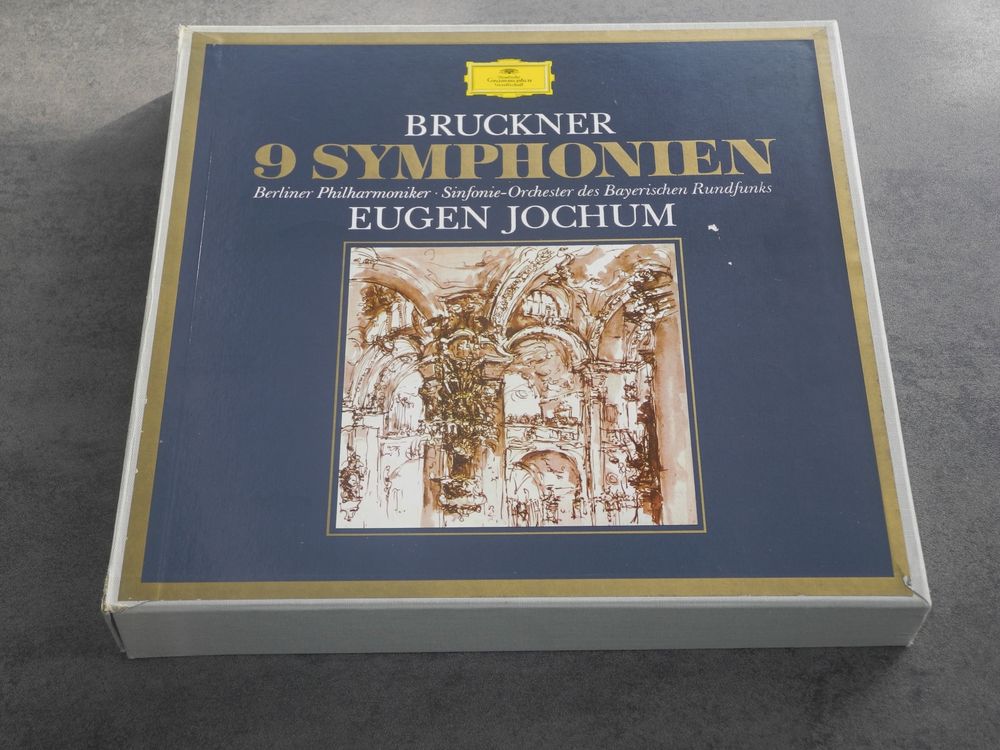 BRUCKNER: ALLE SINFONIEN – EUGEN JOCHUM - DGG TULPE - 11 LPs (Neu (gemäss Beschreibung)) in ...