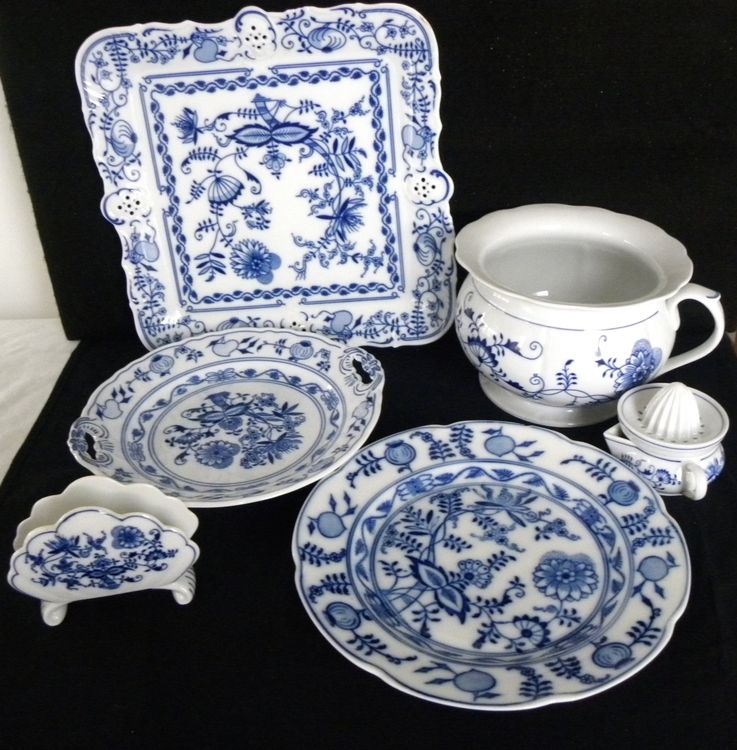 Zwiebelmuster, , original BOHEMIA, 113-teilig | Kaufen auf Ricardo