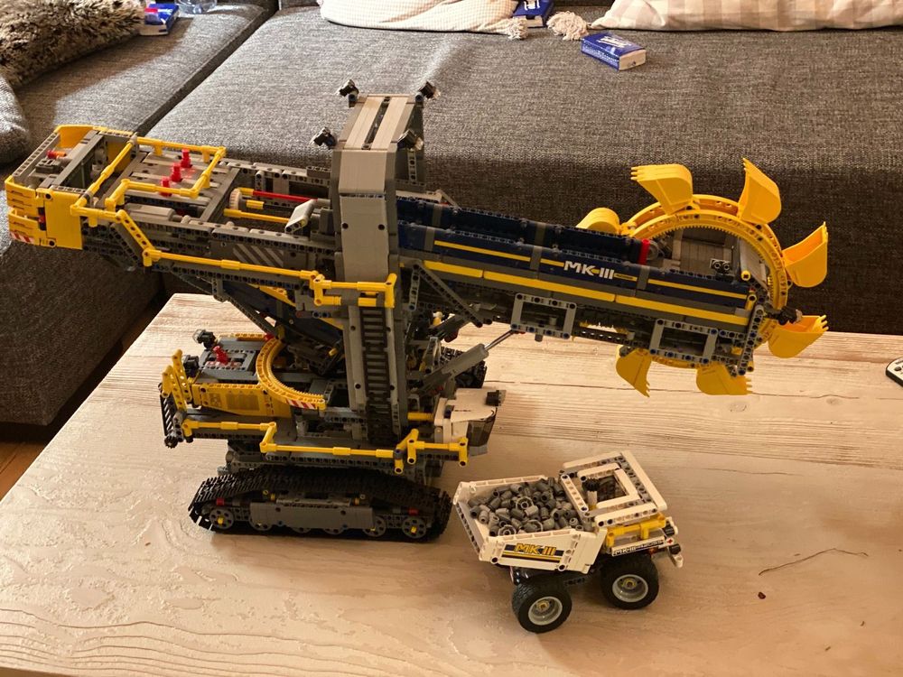 LEGO Bucket Wheel Excavator 42055 (Gebraucht) in für CHF 170 – mit ...