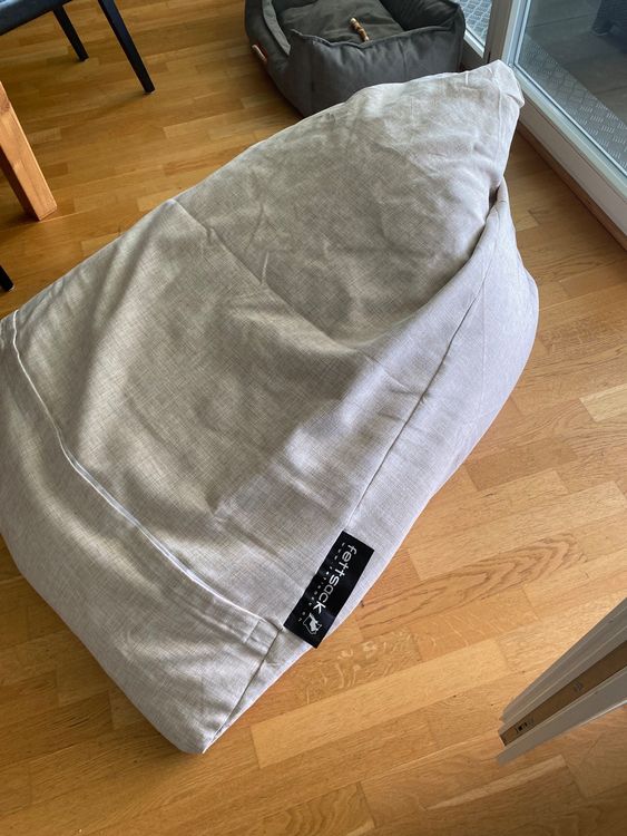 Original Fettsack Sitzsack beige | Kaufen auf Ricardo