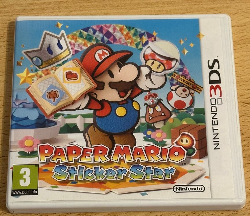 Jeu "Paper Mario Sticker Star" Nintendo 3DS (D'occasion) à Lausanne ...