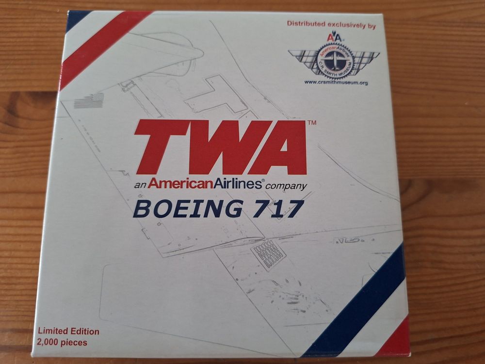 TWA Boeing 717 1:400 | Kaufen auf Ricardo