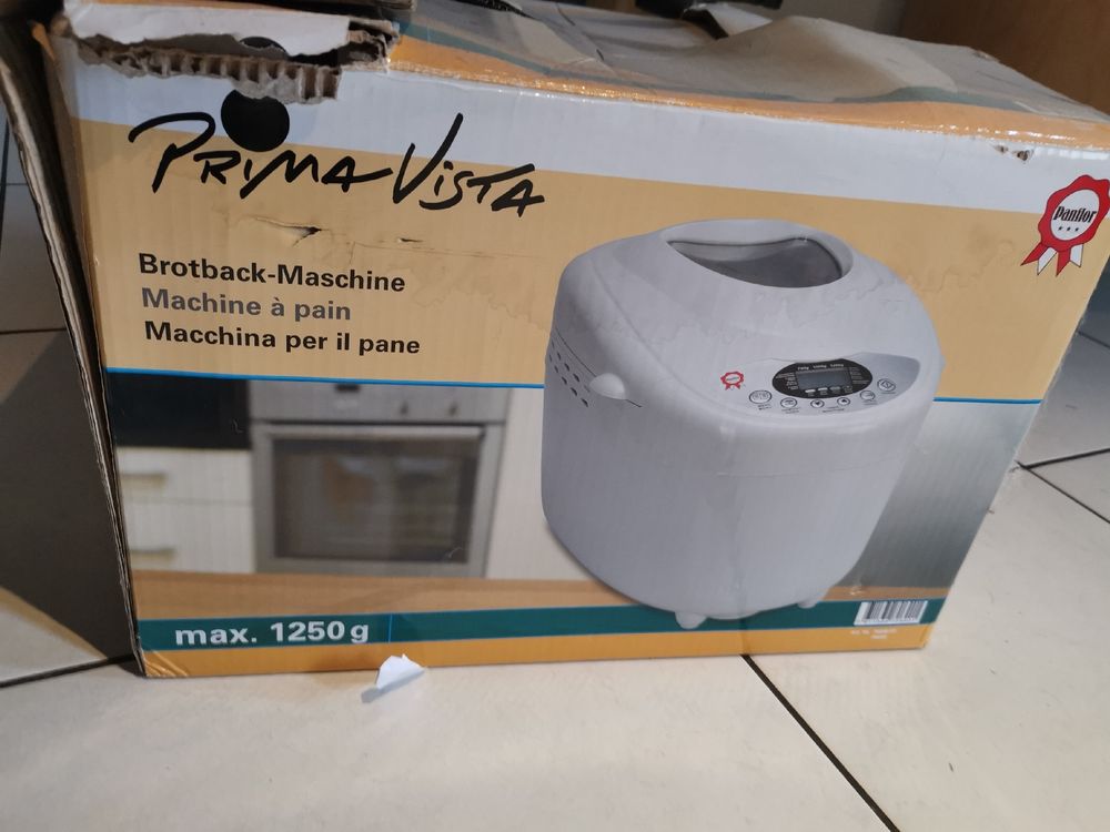 Machine à pain Prima-Vista, comme neuve! (Gebraucht) in La Corbaz für ...