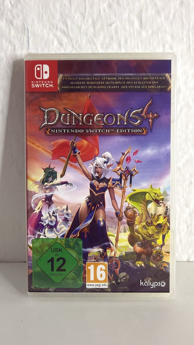 Dungeons 4 - Nintendo Switch Edition - BRAND New! 🎉🎮 (Neu und ...