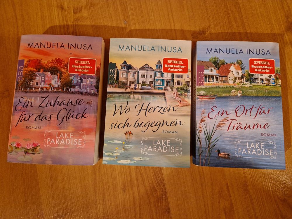 3 Manuela Inusa Romane - Lake Paradise Reihe (Gebraucht) in Illhart für CHF 3 – mit Lieferung ...