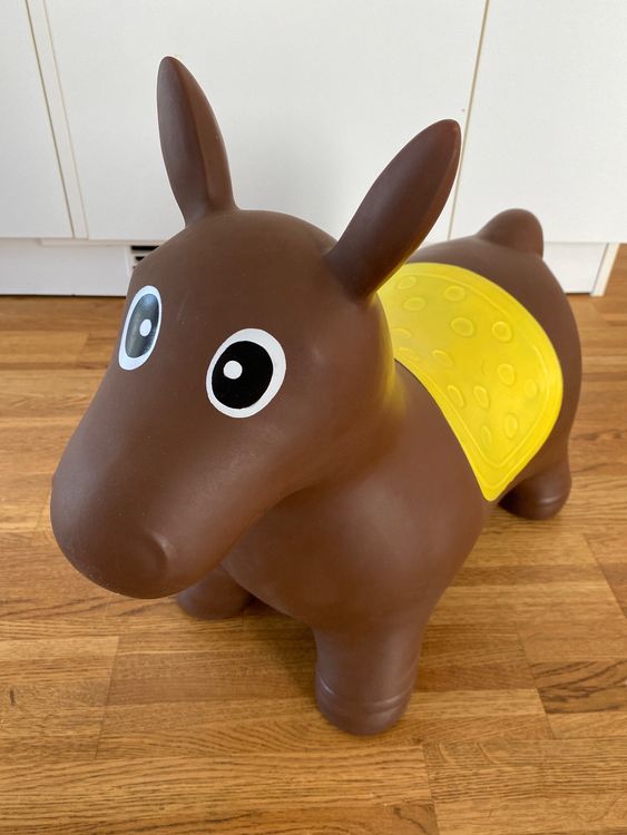 Hüpfesel Hüpfpferd zum Aufblasen | Kaufen auf Ricardo