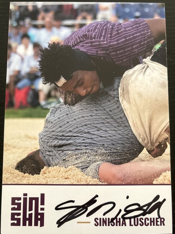 Signierte Karte Sinisha Lüscher Schwinger | Kaufen auf Ricardo