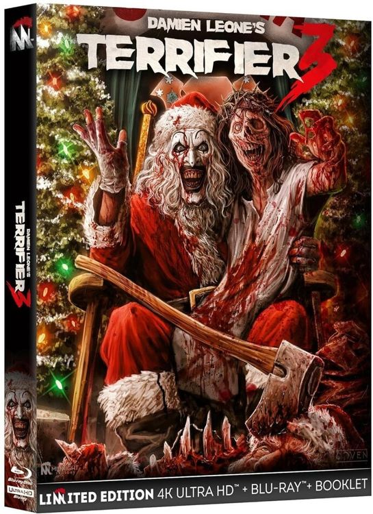 Terrifier 3 (2024) (+ Booklet, Edizione Limitata, 4K Ultra (Neuf (Voir ...