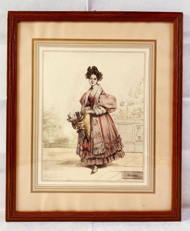 Antikes Bild Sign. | Kaufen auf Ricardo