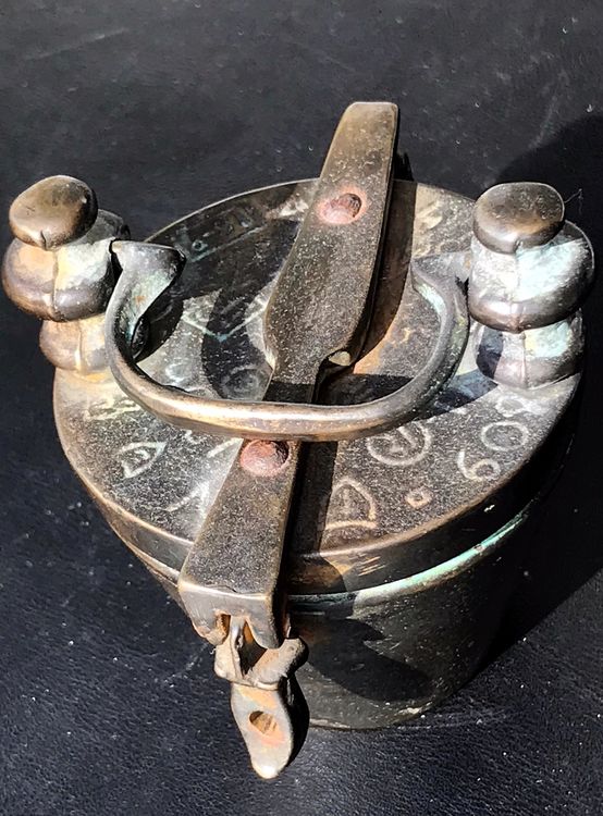 Bechergewicht, Apothekergewicht von 1806 mit 1530 Gramm gros (Gebraucht ...